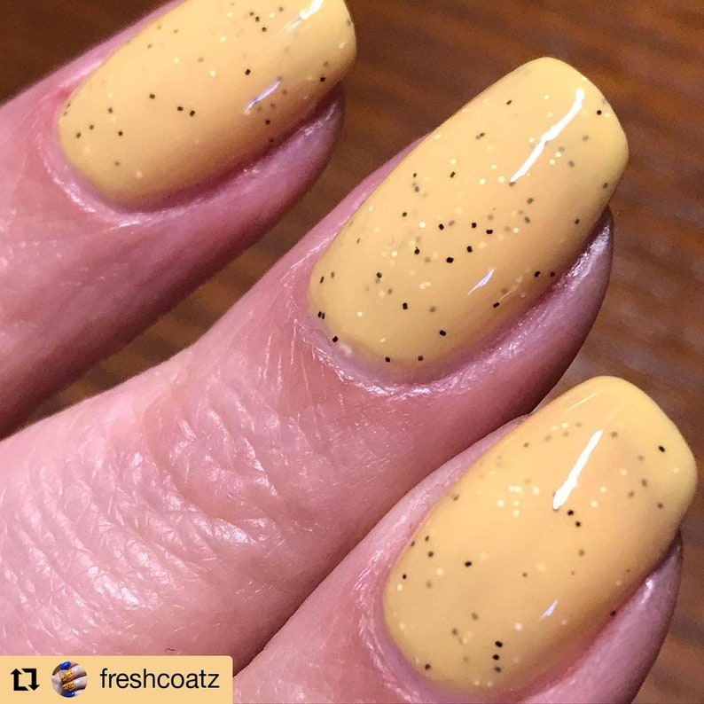 Tusayan Solar UV Reactive Unique Nail Polish Yellow Brown - Etsy