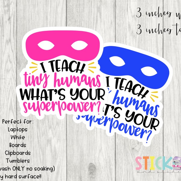 I Teach Superpower - Etsy