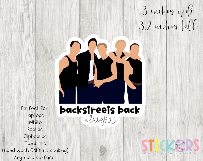You Are My Fire Sticker, Backstreet Boys Sticker, Boy Band Sticker - Etsy