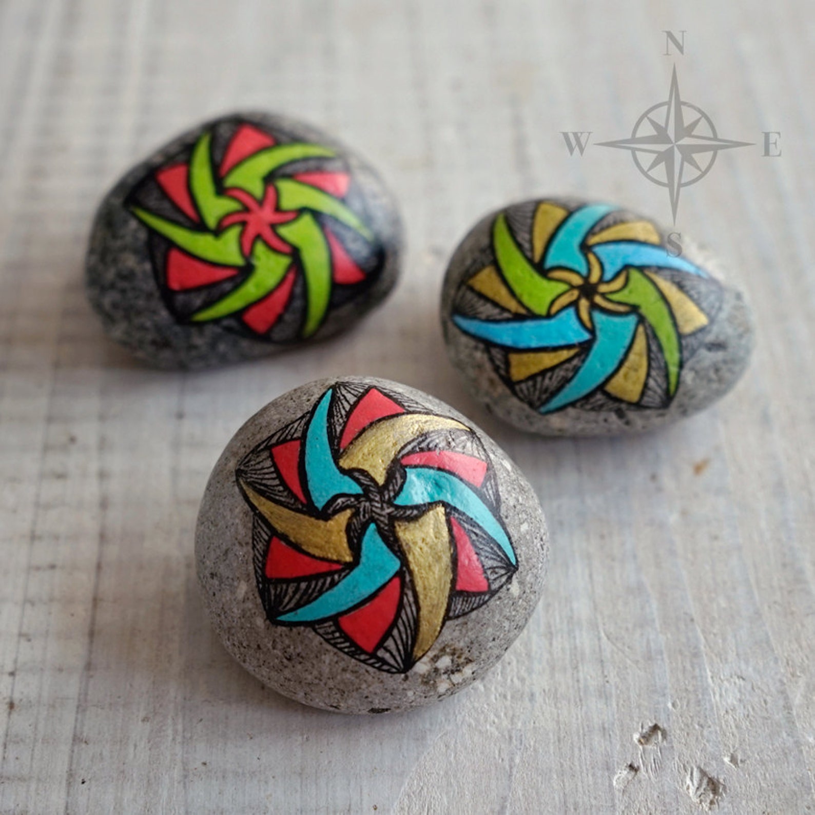 Travel Stone // Gift for Travelers // Farewell Gift // - Etsy