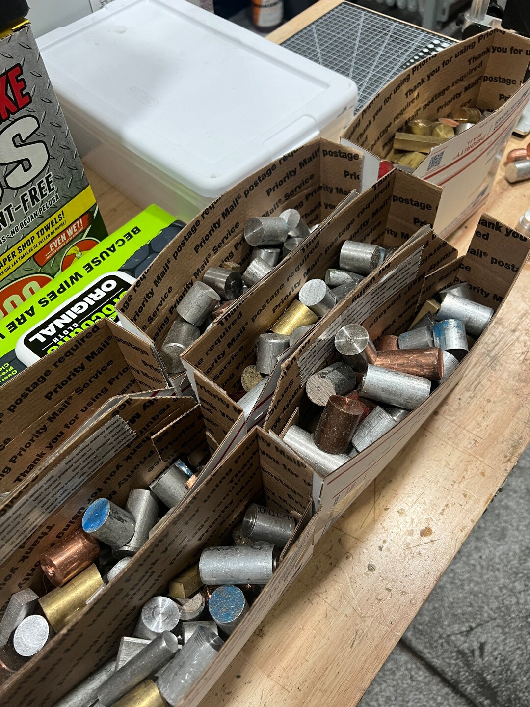 Small Flat Rate Box of Material - Etsy