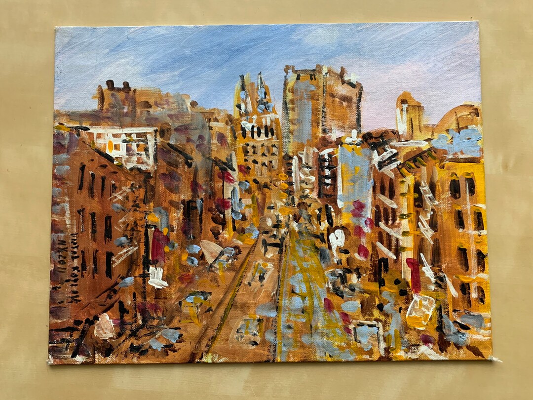Victor Kozlov Painting SoHo Manhattan Painting NYC Art Oil - Etsy.de
