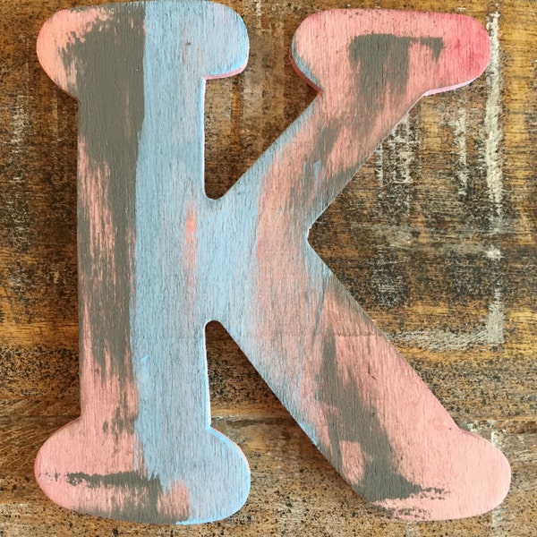 Rustic Wooden Letter - Etsy