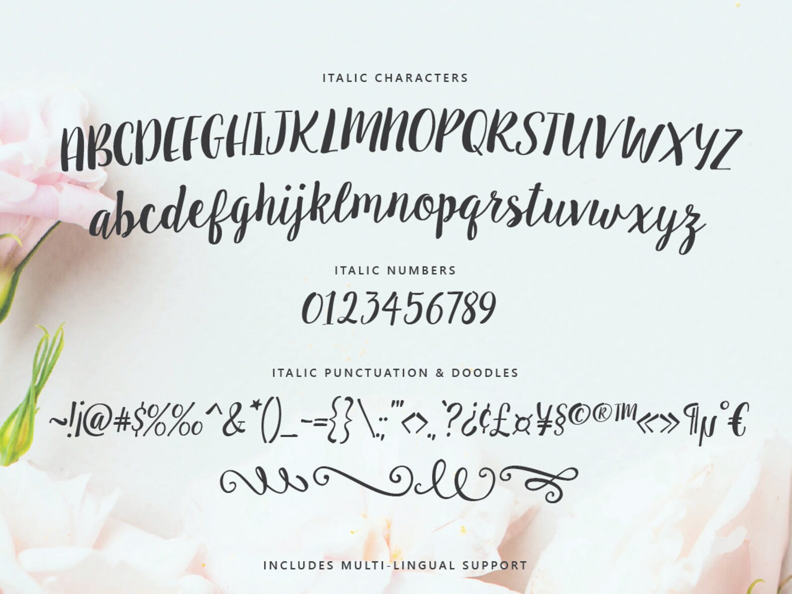 Sugar Plums Script Hand-lettered Font Download aka Sweet Pea - Etsy UK