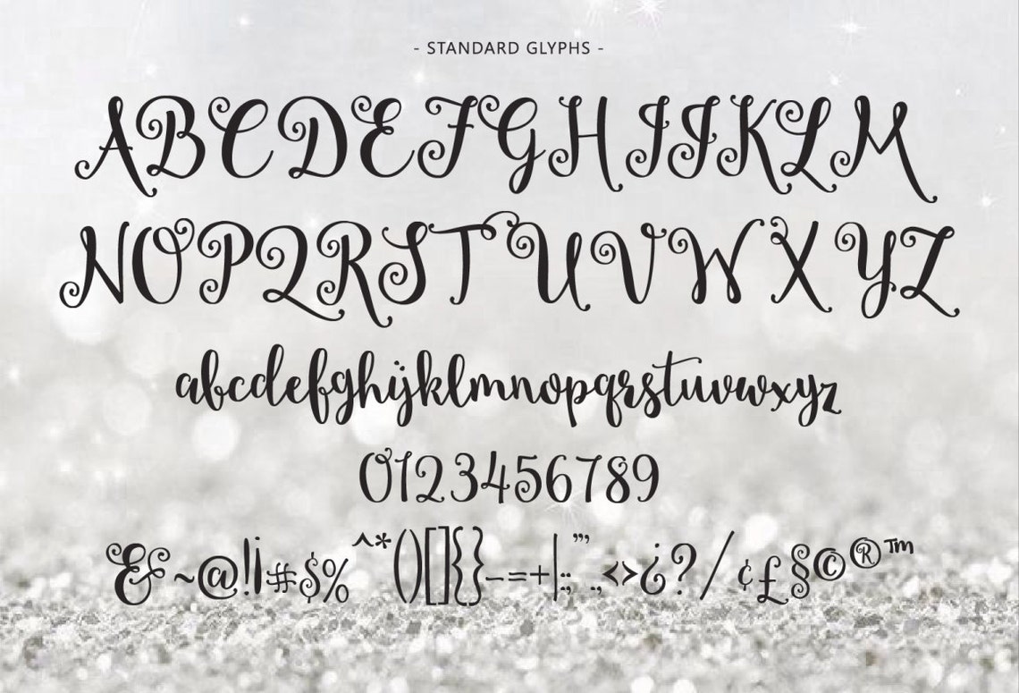 Starstruck Hand-lettered Font Download - Calligraphy Script ...
