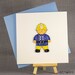 3D Handmade Card Quilling Card Quilled Fireman London Card Paper ...