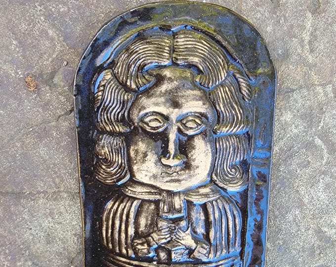 Reproduction of Colonial Era Gravestone Carving - Gift for History ...