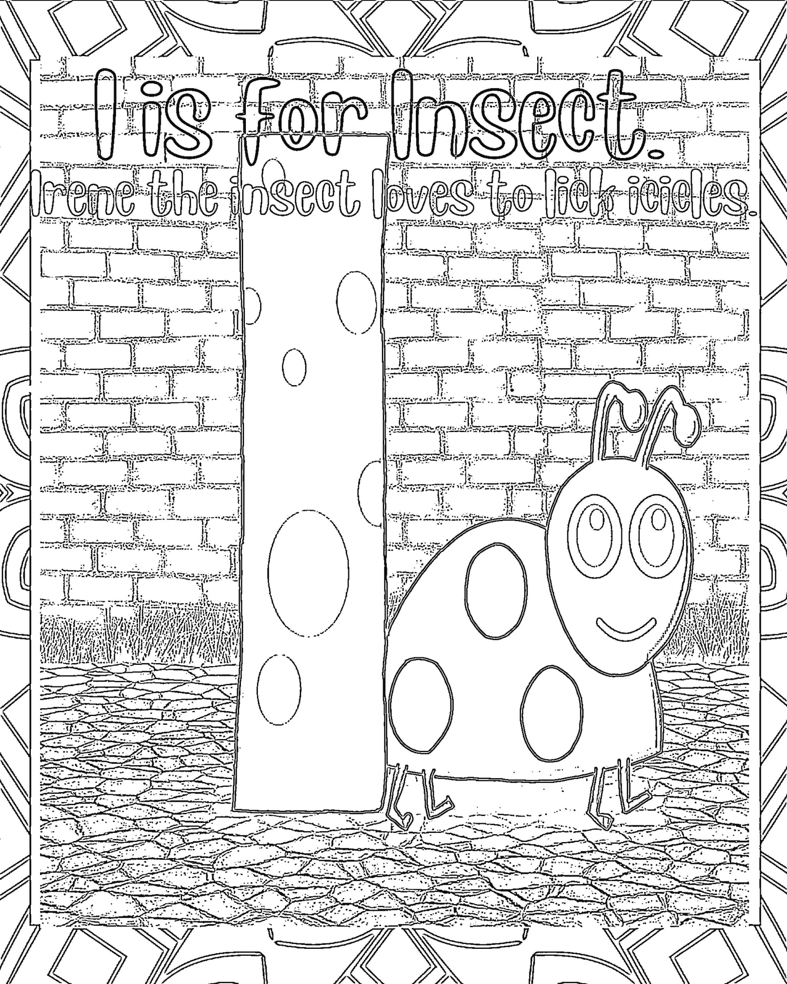 Animal Alphabet Coloring Book for Toddlers: Fun ABC Learning (digital ...