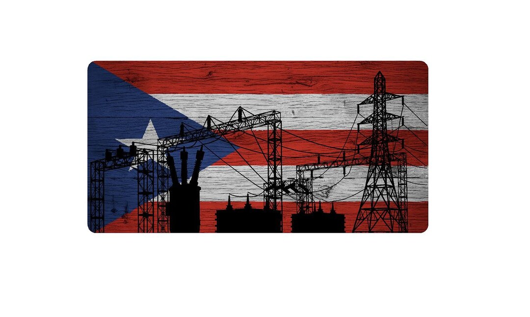 Substation License Plate Puerto Rico - Etsy