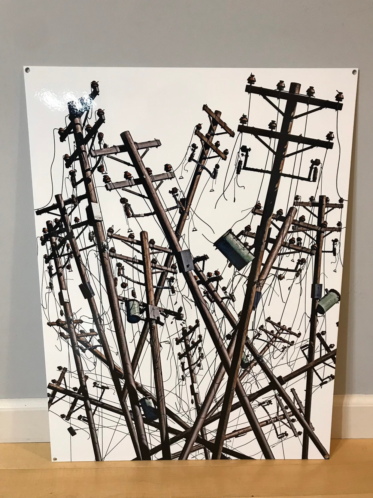 Powerline Art - Etsy