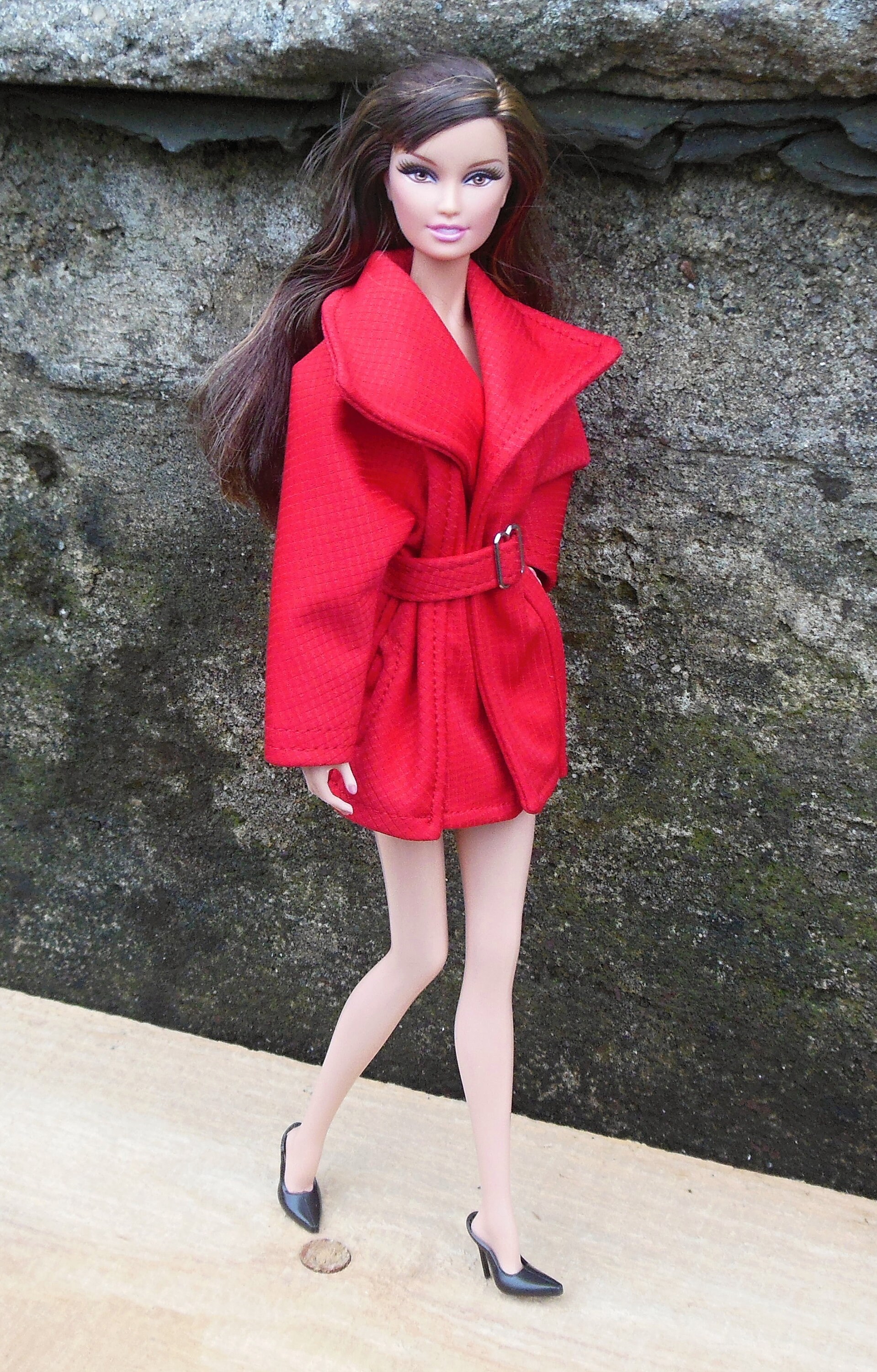 Doll Clothing | Fashion Doll Clothes | Coat With Belt for 11,5" Fashion ...