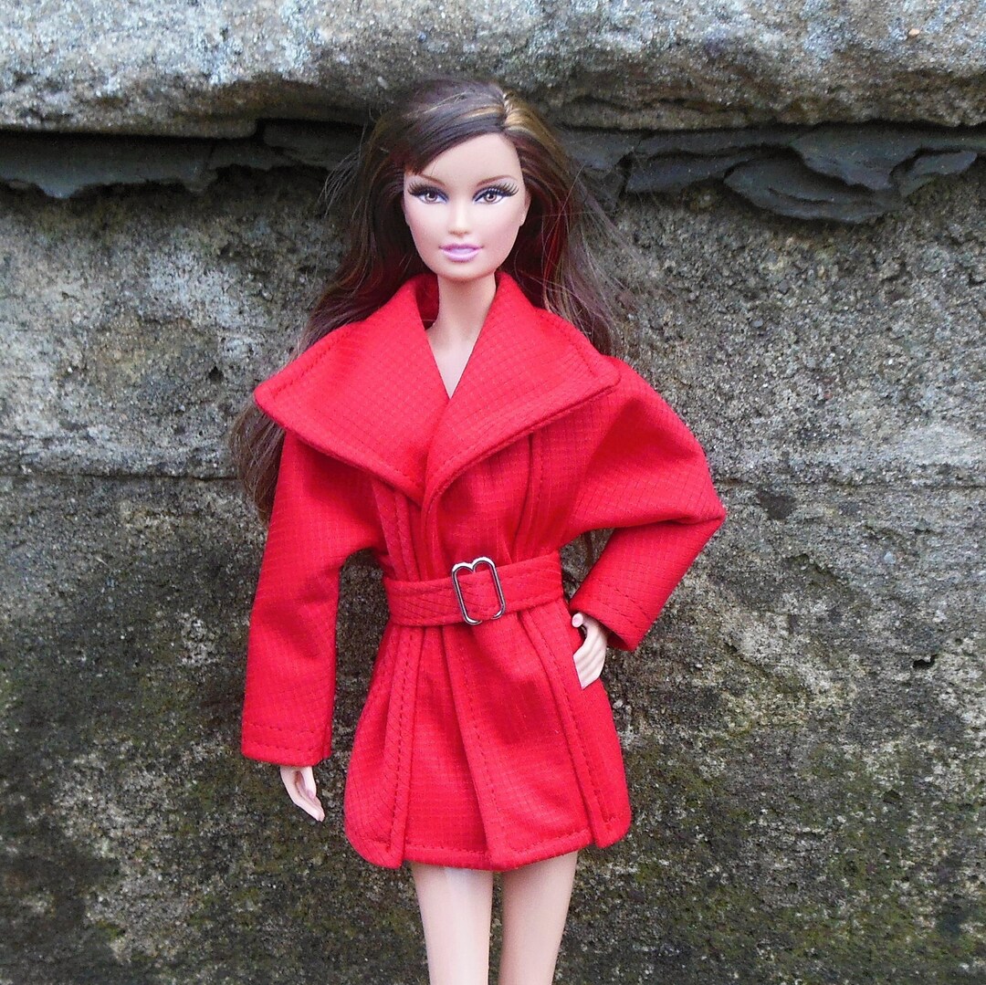 Doll Clothing | Fashion Doll Clothes | Coat With Belt for 11,5" Fashion ...