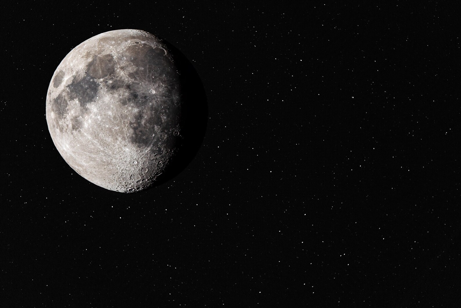 Moonscape Photograph, Lunar, Night Photography, Stars, Outerspace ...