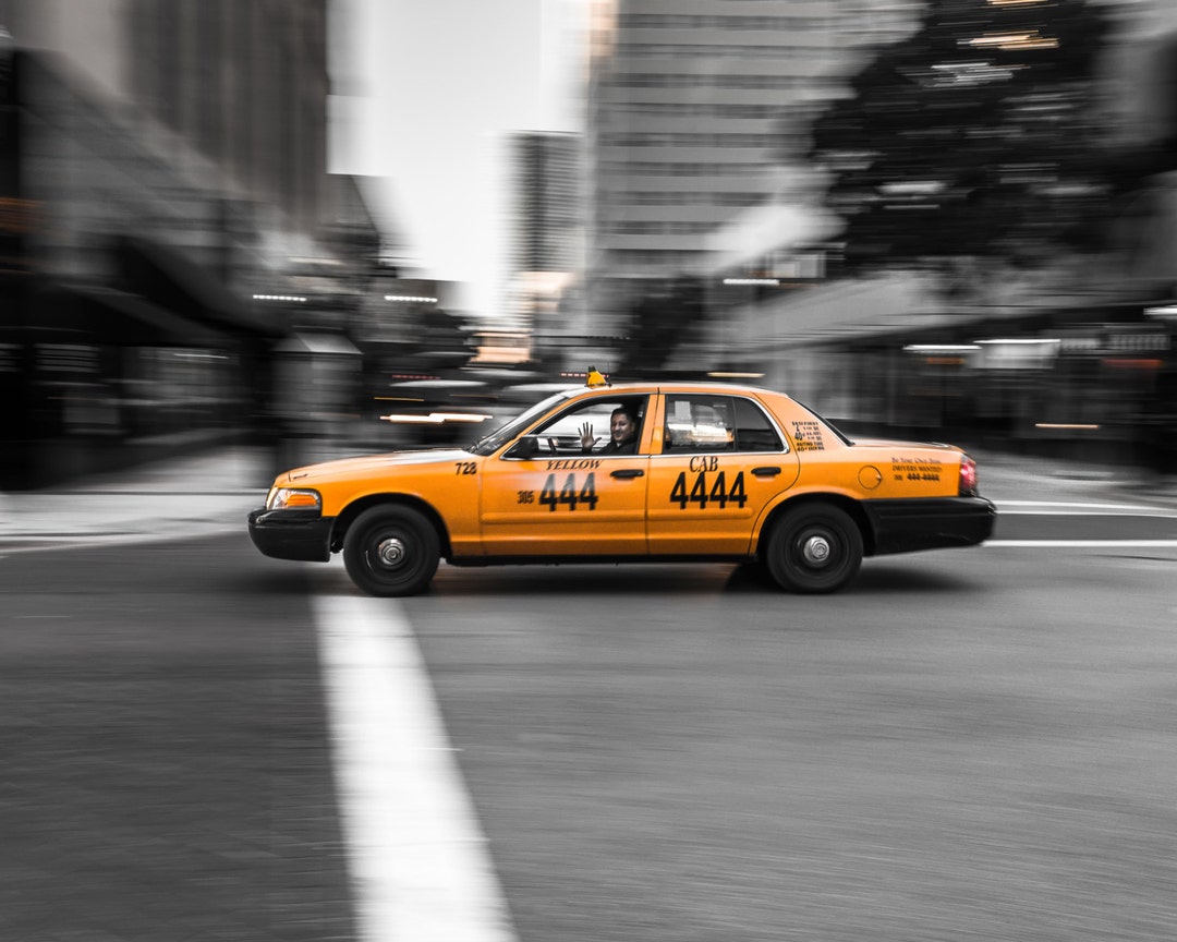 Call Me Photograph, Taxi Cab, City Life, Downtown, Urban, Street ...