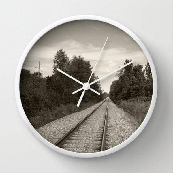 Round Railroad Tracks Svg - Etsy