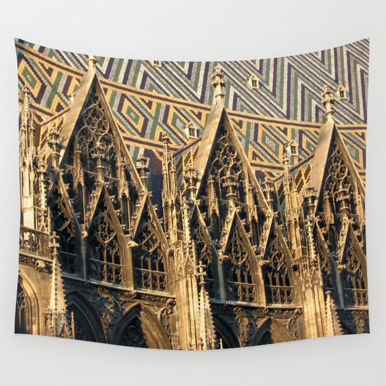 Cathedral Wall Tapestrygothicarchitectureaustriamodern - Etsy