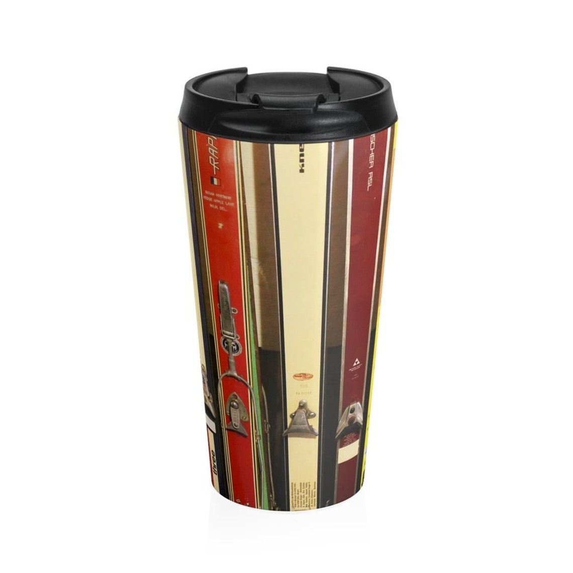 Vintage Ski Collection - Travel Mug, Skiing Inspired Ski Home Decor ...