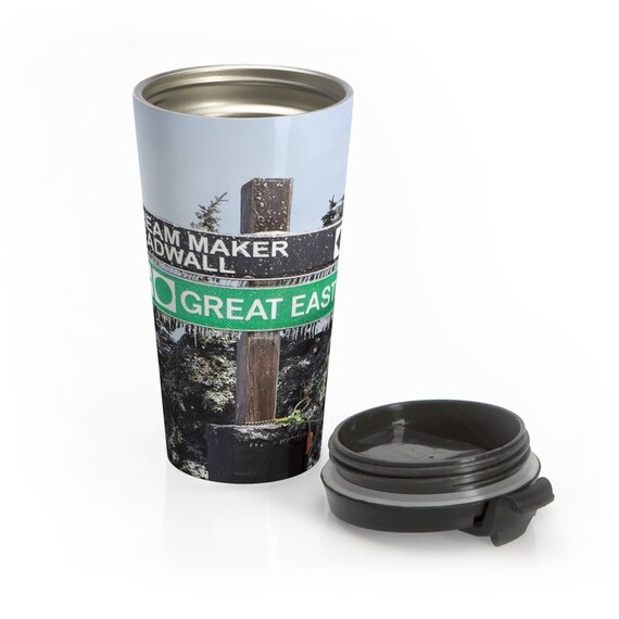 Ski Trail Sign Travel Mug Skiing Inspired Ski Home Decor | Etsy