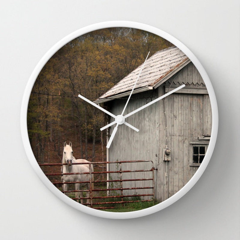 Horse Clock - Etsy