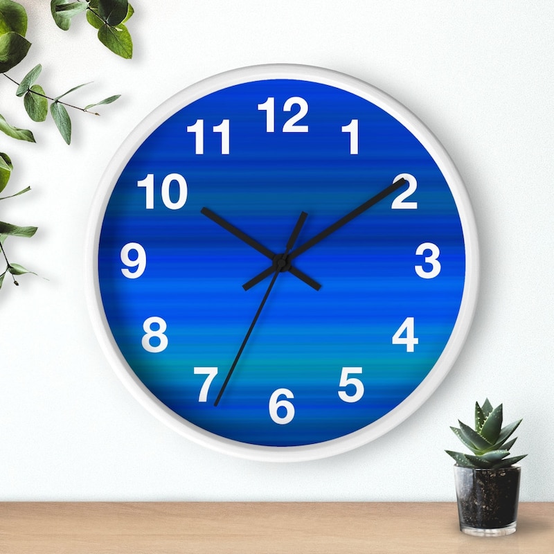 Retro Wall Clock - Etsy