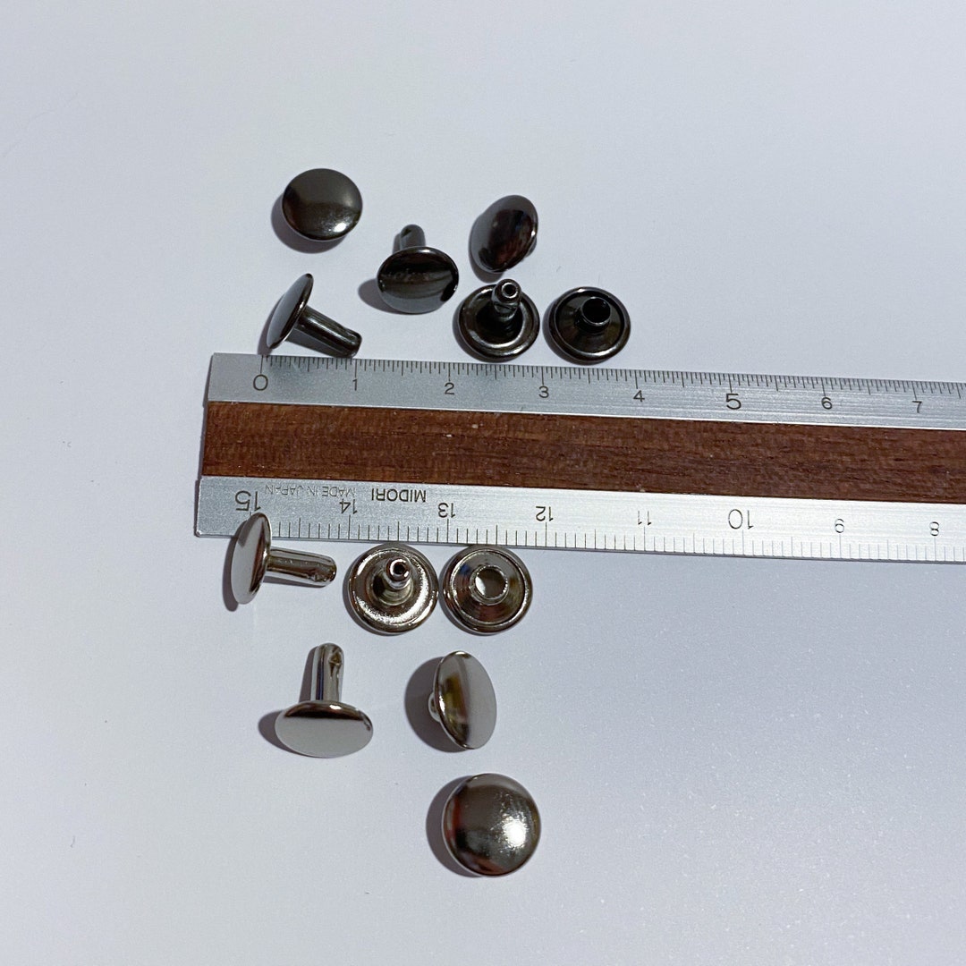 9mm Double Cap Rivets 20 Pack - Etsy