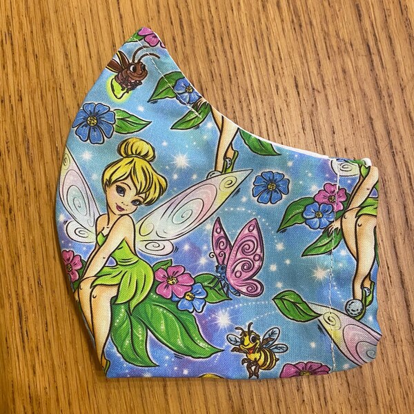 Tinkerbell Face Mask - Etsy