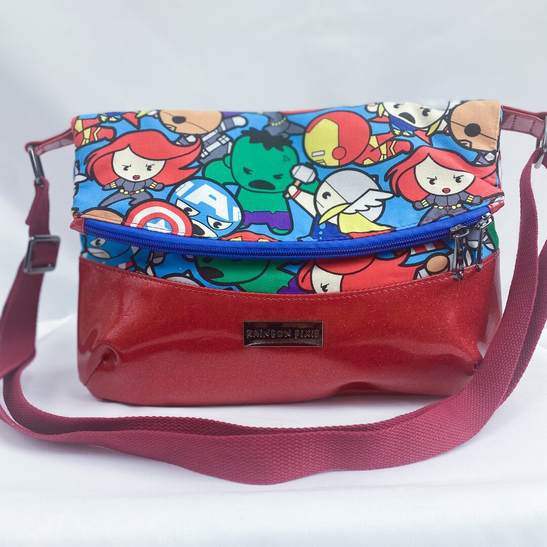 Superhero Themed Crossbody Bag - Etsy