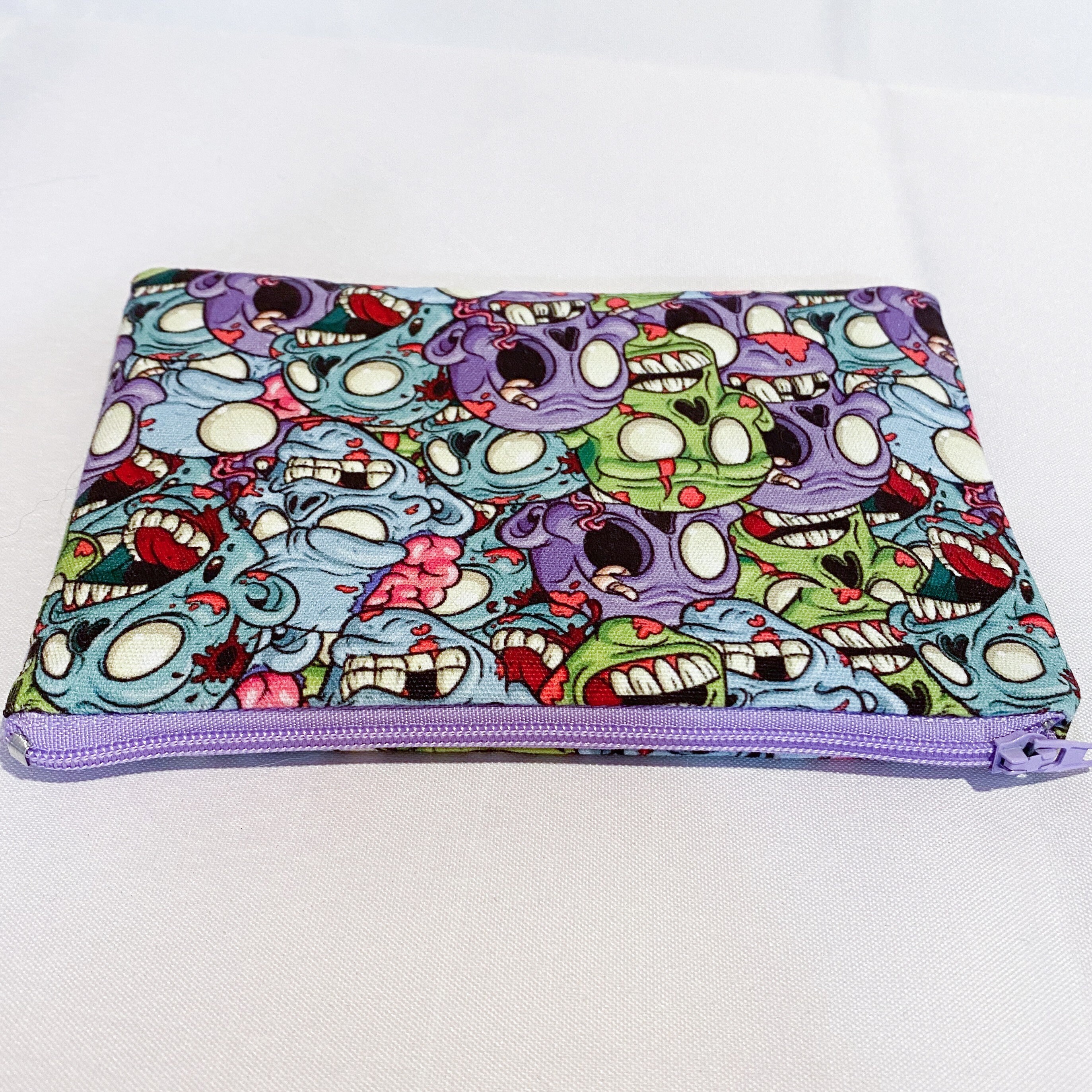 Zombie print Waterproof zipper pouch | Etsy