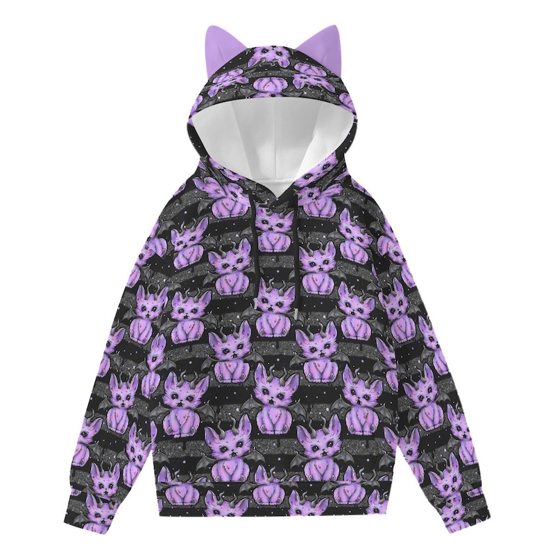 Cat Ear Hoodie - Etsy