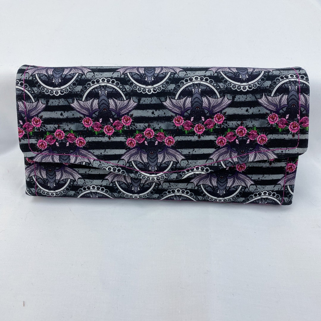 Bats and Roses Purse - Etsy