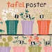 Tafel Poster Multiplication Table Poster - Etsy