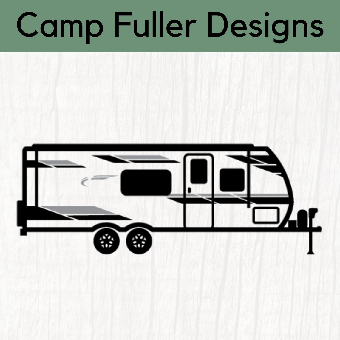 Travel Trailer SVG & PNG Recreational Vehicle Imagine Camp - Etsy