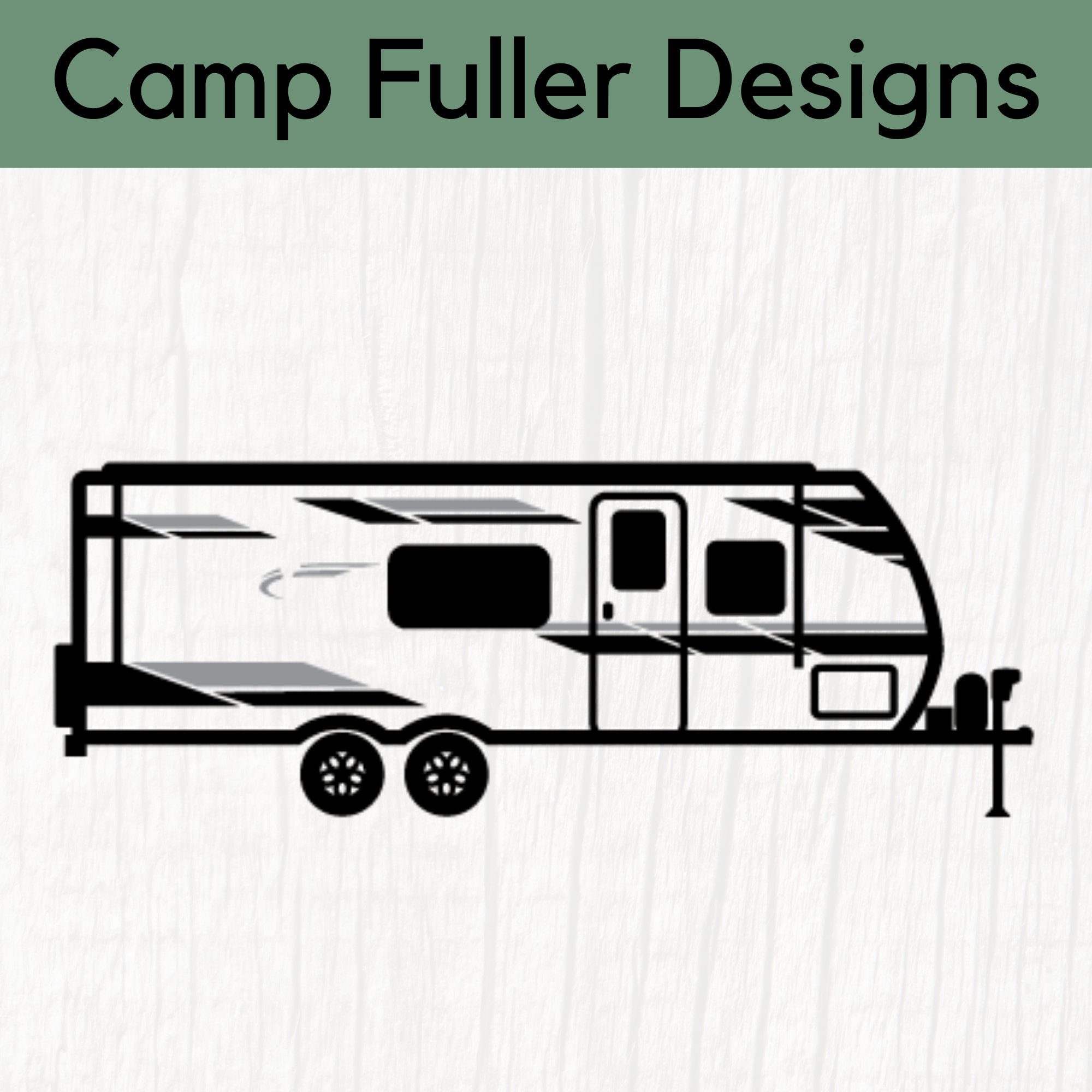 Travel Trailer SVG & PNG Recreational Vehicle Imagine Camp | Etsy