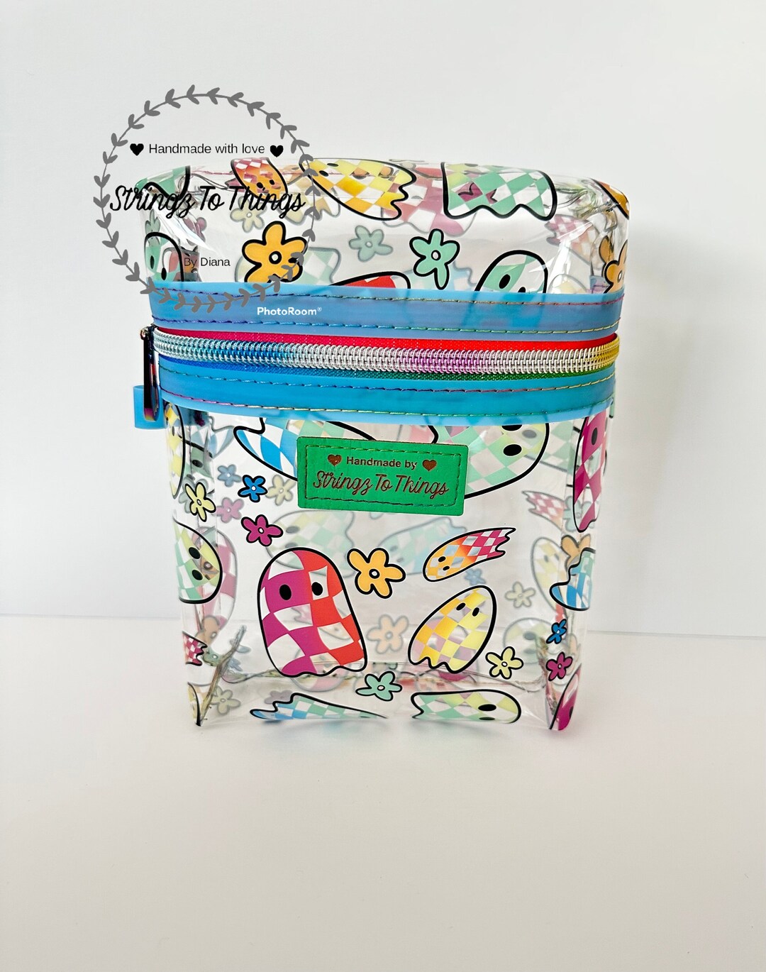 Clear Vinyl Boxy Zipper Pouch/ Boxy Zipper Pouch/ Clear Pouch - Etsy