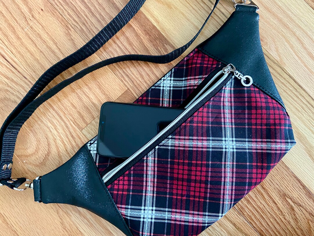 Plaid Dayna Pack/ Plaid Fanny Pack/ Dayna Pack/ Fanny Pack/ Bum Bag ...