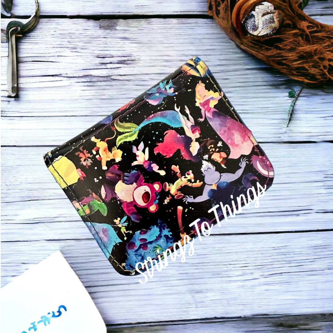 Character Wallet/ Minimalist Wallet/ Bifold Wallet/ Pocket Wallet ...