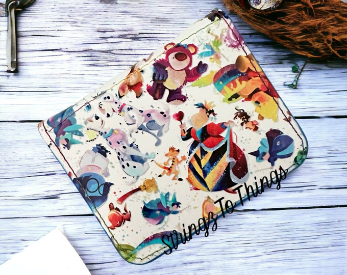 Character Wallet/ Minimalist Wallet/ Bifold Wallet/ Pocket Wallet ...