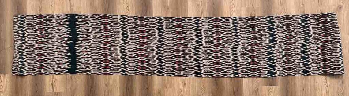 Very Long Black & White Philippine Abaca Textile Roll | 4 2/3 Yards - Etsy