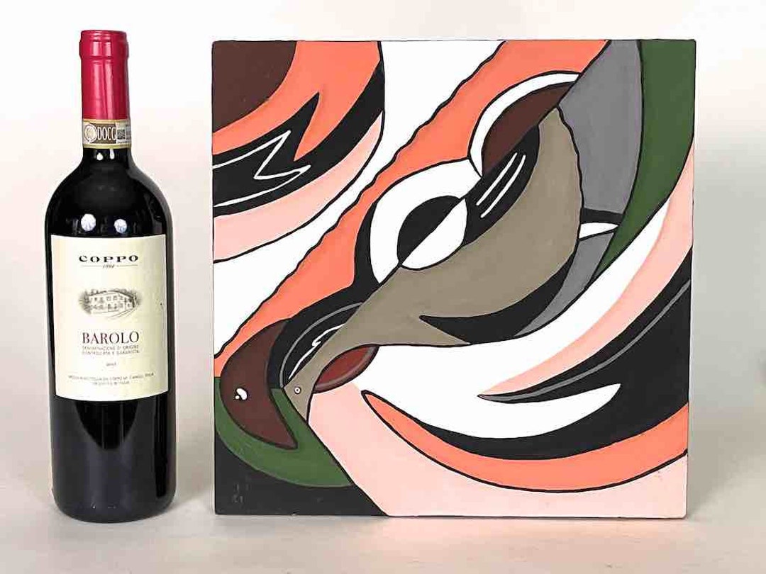 Imigongo Royal Tutsi Rwanda Geometric Tableaux | 12 X 12" - Etsy