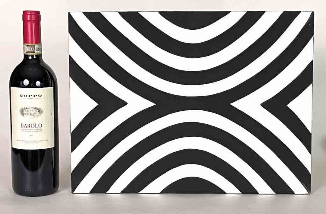 Imigongo Royal Tutsi Rwanda Black & White Geometric Tableaux | 12 X 15 ...