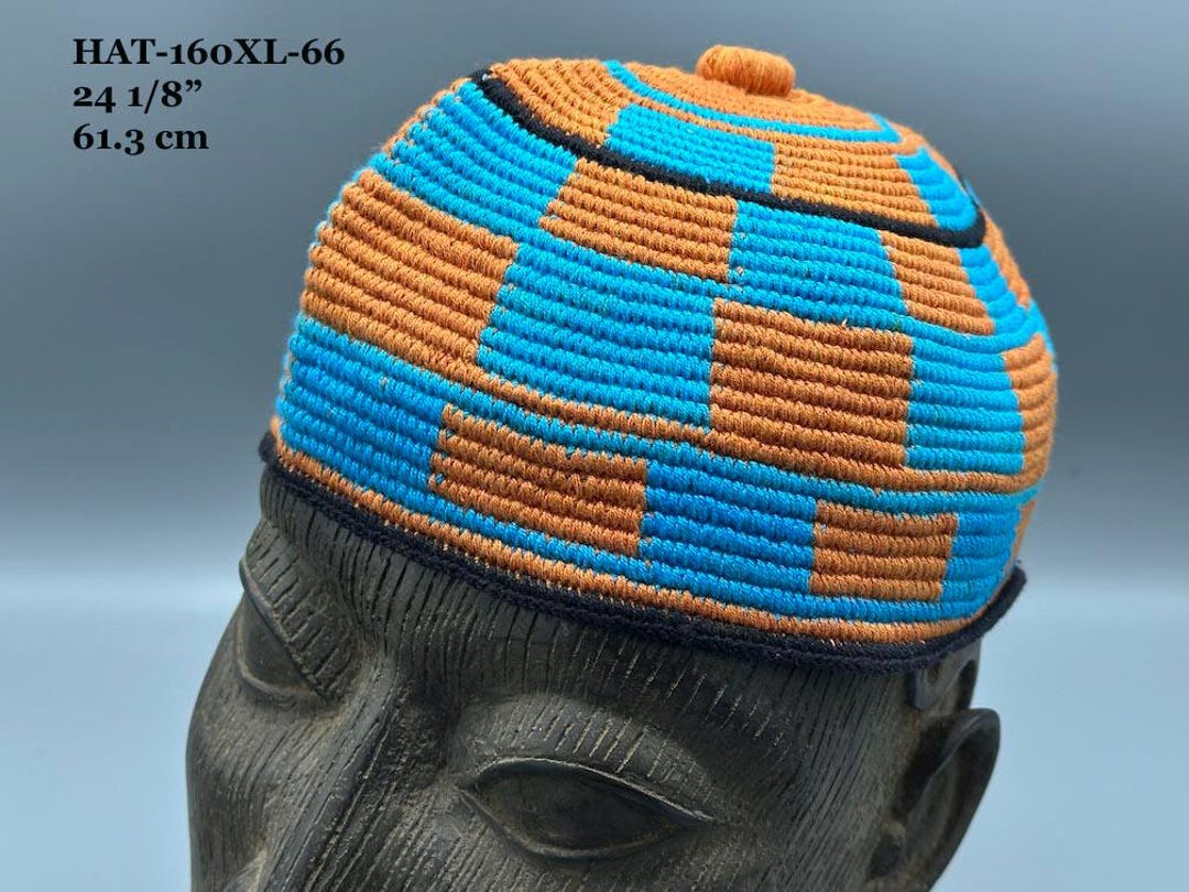 Handwoven Cotton African Kufi Men's or Women's Hat - Wide Variety of ...
