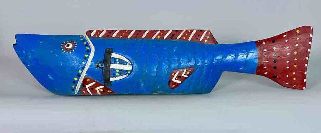 Full Size Bozo Blue Fish Puppet Sculpture 30 - Etsy