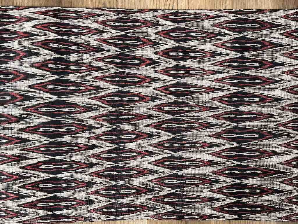Very Long Black & White Philippine Abaca Textile Roll | 4 Yards - Etsy