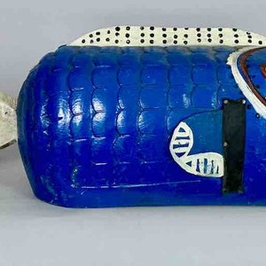 Tall Bozo Blue Fish Puppet Sculpture 19 - Etsy