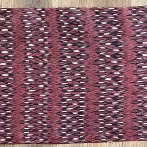 Very Long Red & Black Philippine Abaca Textile Roll | 6 3/4 Yards - Etsy