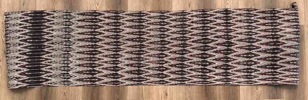 Very Long Black & White Philippine Abaca Textile Roll | 4 Yards - Etsy