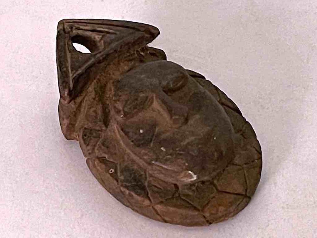 Very Small Ritual African Baule Tribal Passport Mask From Ivory Coast ...
