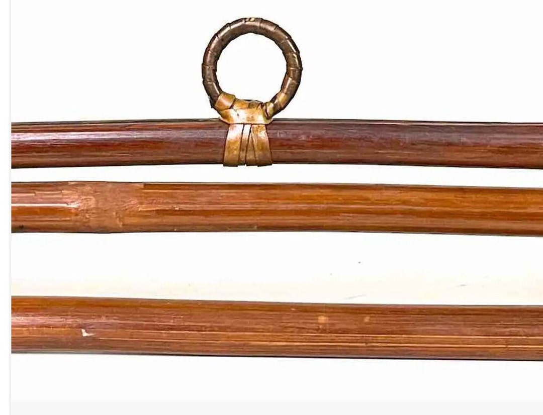 Bamboo Textile Hangers - Step End Style - 32" Interior Width - Etsy