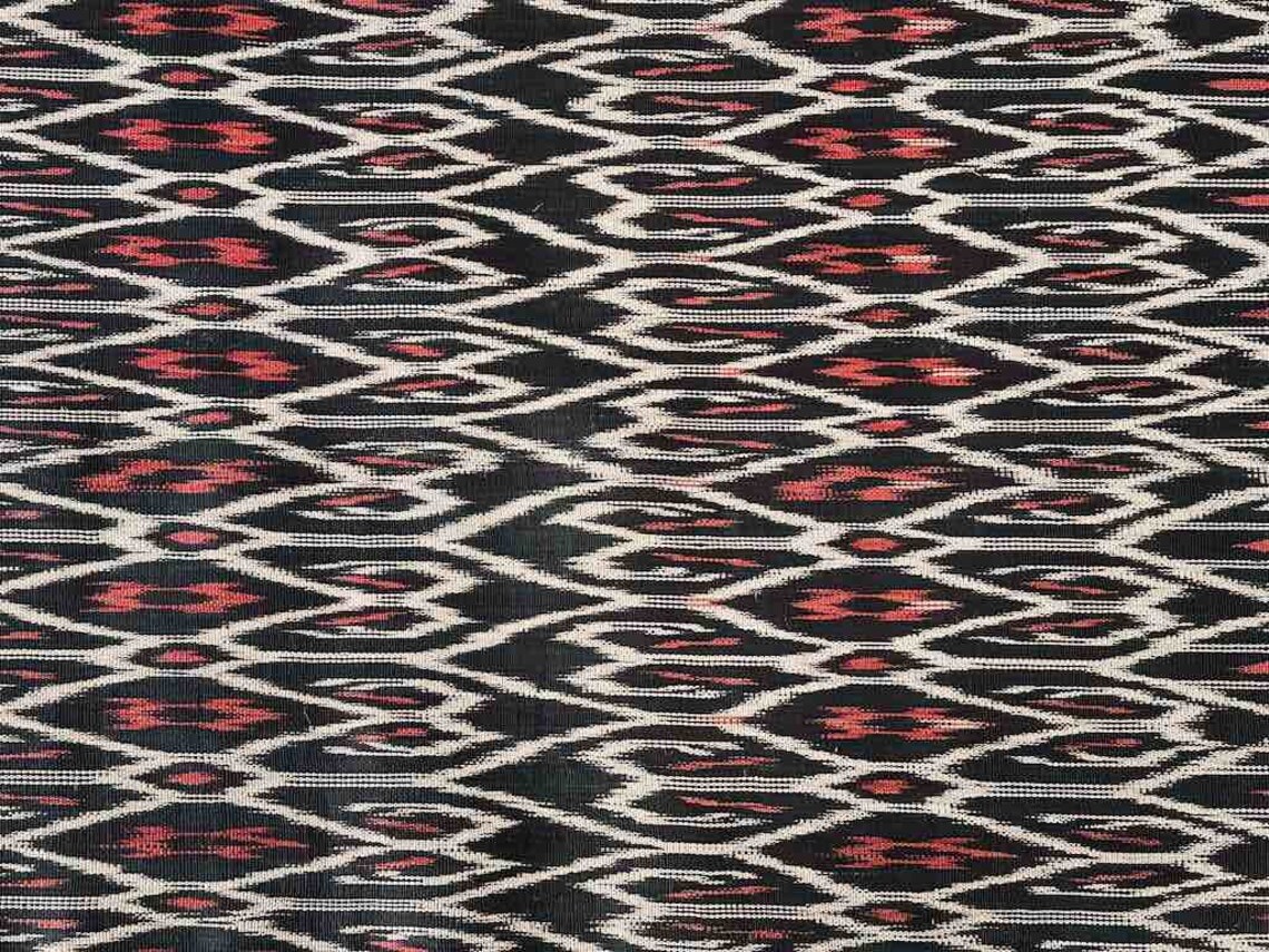 Very Long Black & White Philippine Abaca Textile Roll | 4 2/3 Yards - Etsy