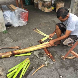 Very Long Red & Black Philippine Abaca Textile Roll | 6 3/4 Yards - Etsy